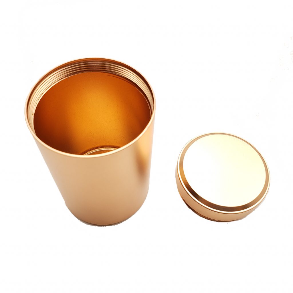 Packaging Supplier - Cylinder Metal Container - Merit Ideas