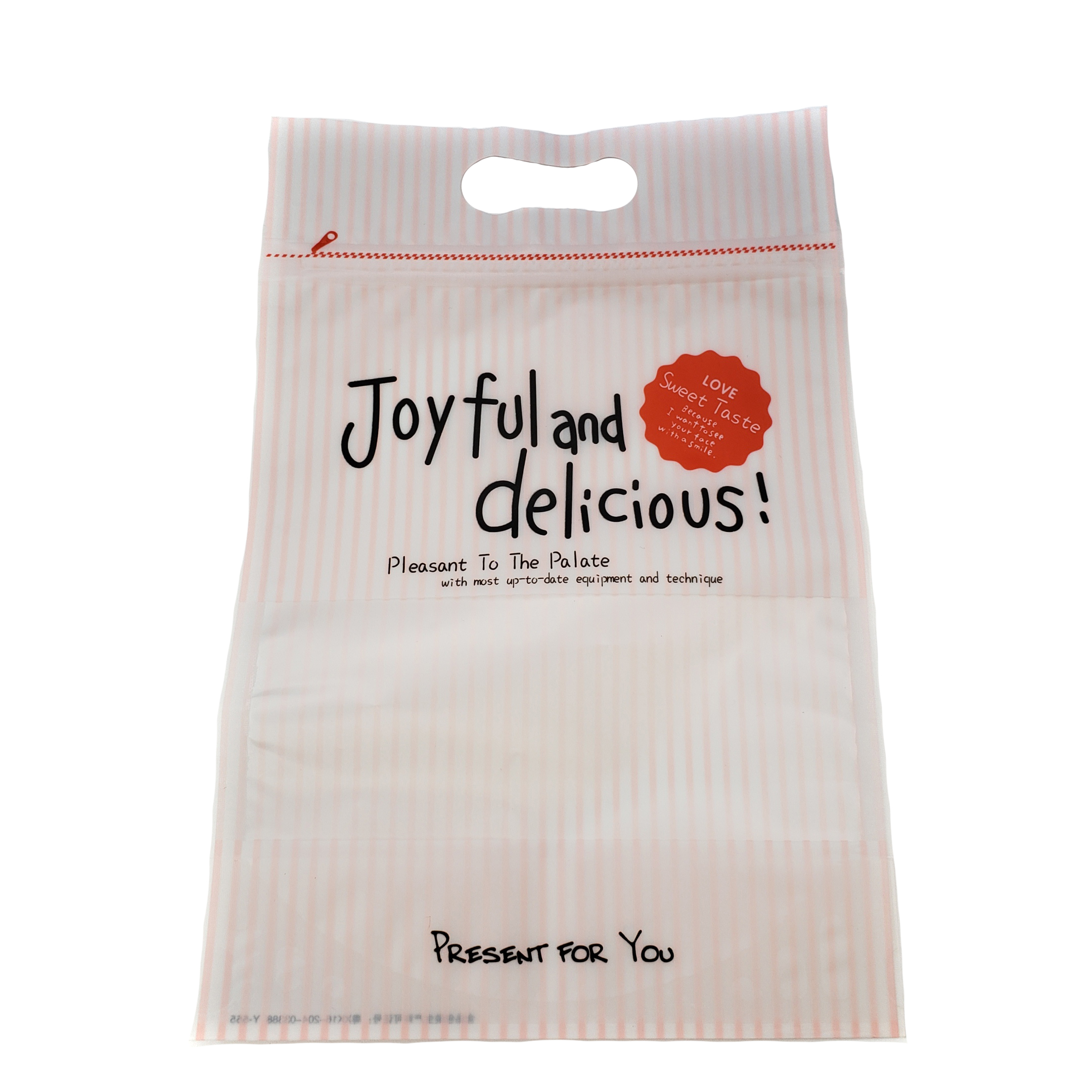 Patch Handle Plastic Zipper Bag - Merit Ideas Patch Handle Plastic Zipper Bag - Merit Ideas